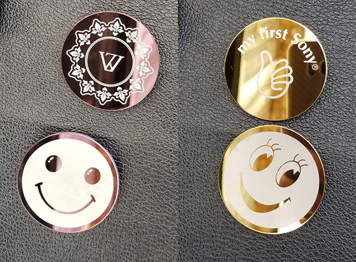 Round Metal Engraved Smooth Name Badge | Name Badges | PRINTING ...